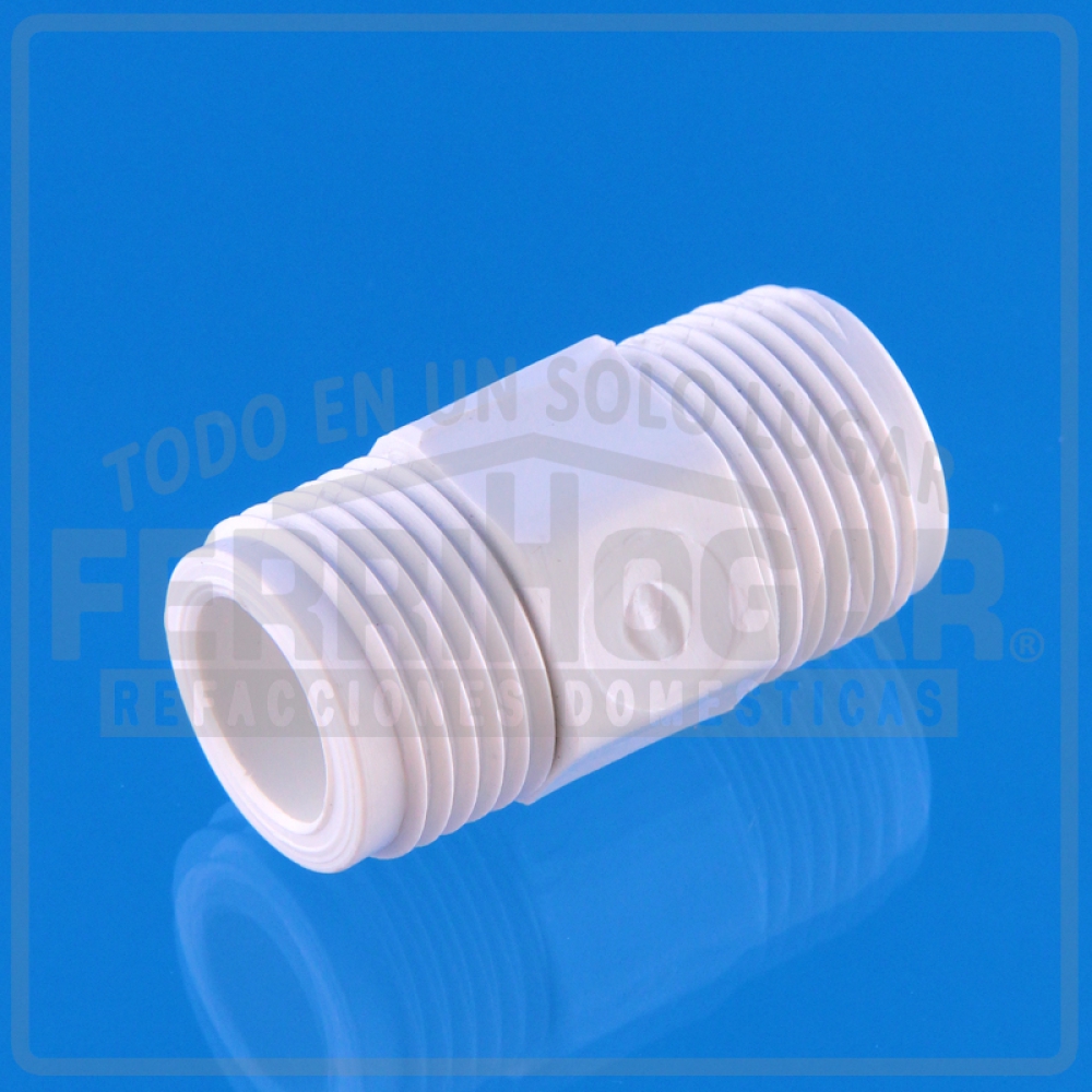 COPLE UNION MANGUERA DE LLENADO PVC - articulosparaelhogarmia